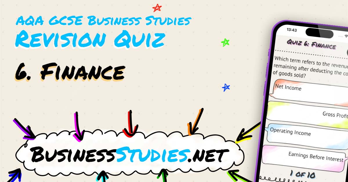 Quiz 6: Finance